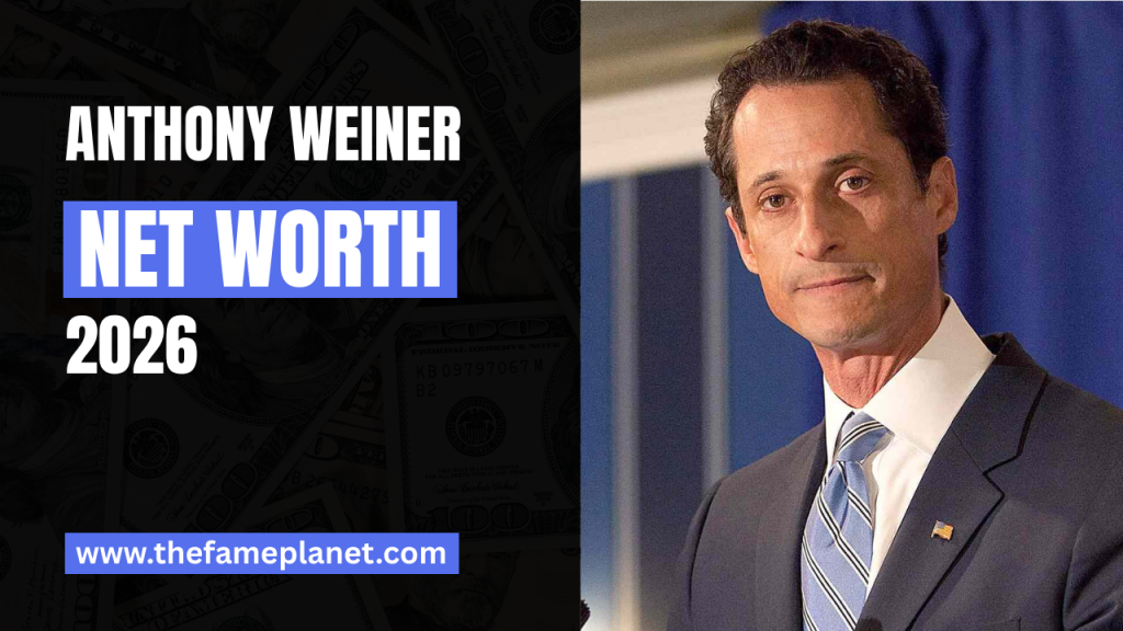 Anthony Weiner Net Worth 2026 – Former Congressman’s Updated Wealth